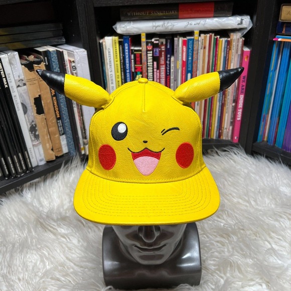 Nintendo | Accessories | Nintendo Pokemon Pikachu Snapback Hat | Poshmark